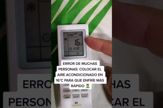 Cómo calcular los watts de un aire acondicionado paso a paso.