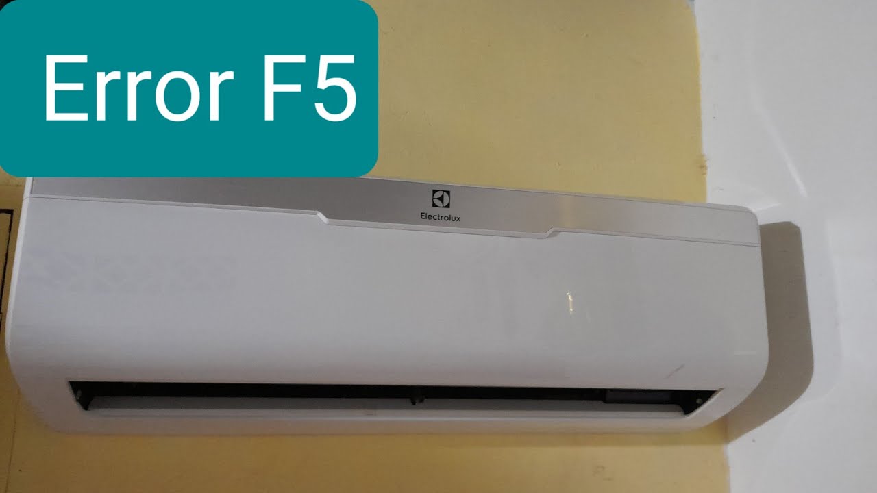 Guía para solucionar el error F5 en aire acondicionado Carrier