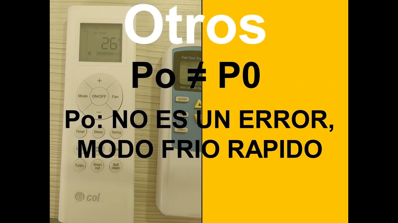 Guía para solucionar error p0 en aire acondicionado inverter Carrier