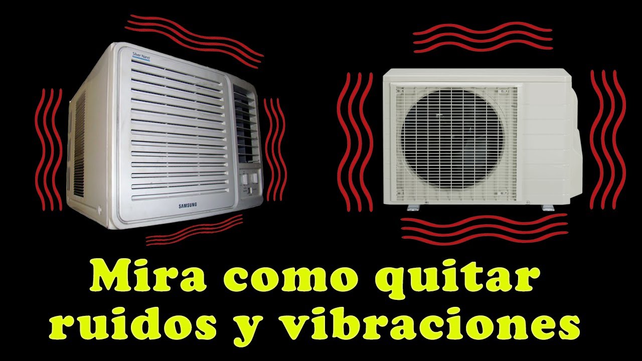 Consejos para reducir ruidos y vibraciones en aparatos de aire acondicionado